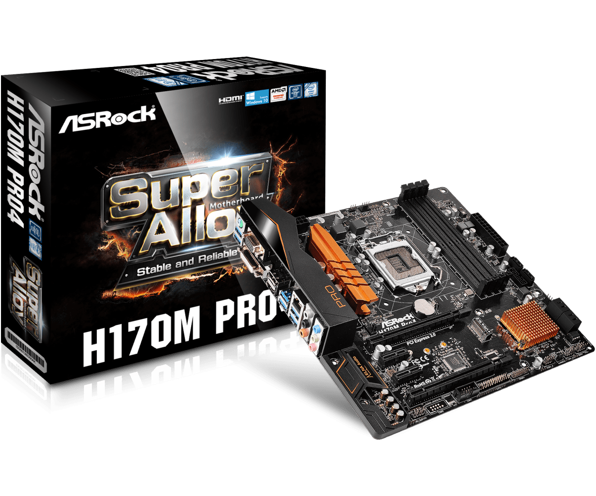 ASRock > H170M Pro4