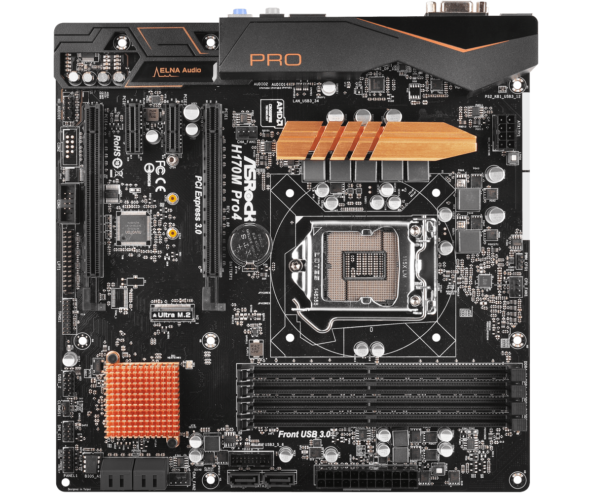 ASRock > H170M Pro4