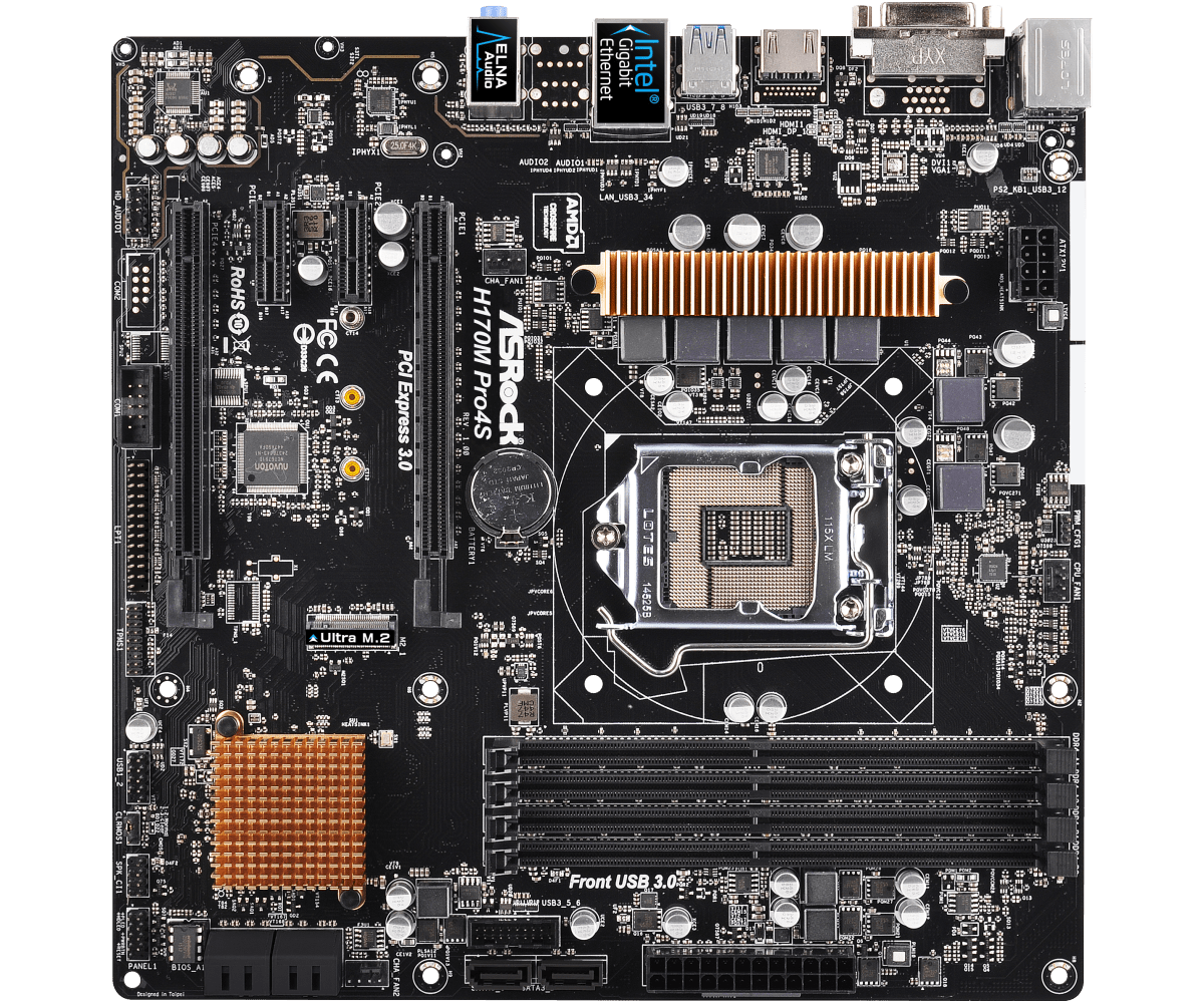 ASRock > H170M Pro4S