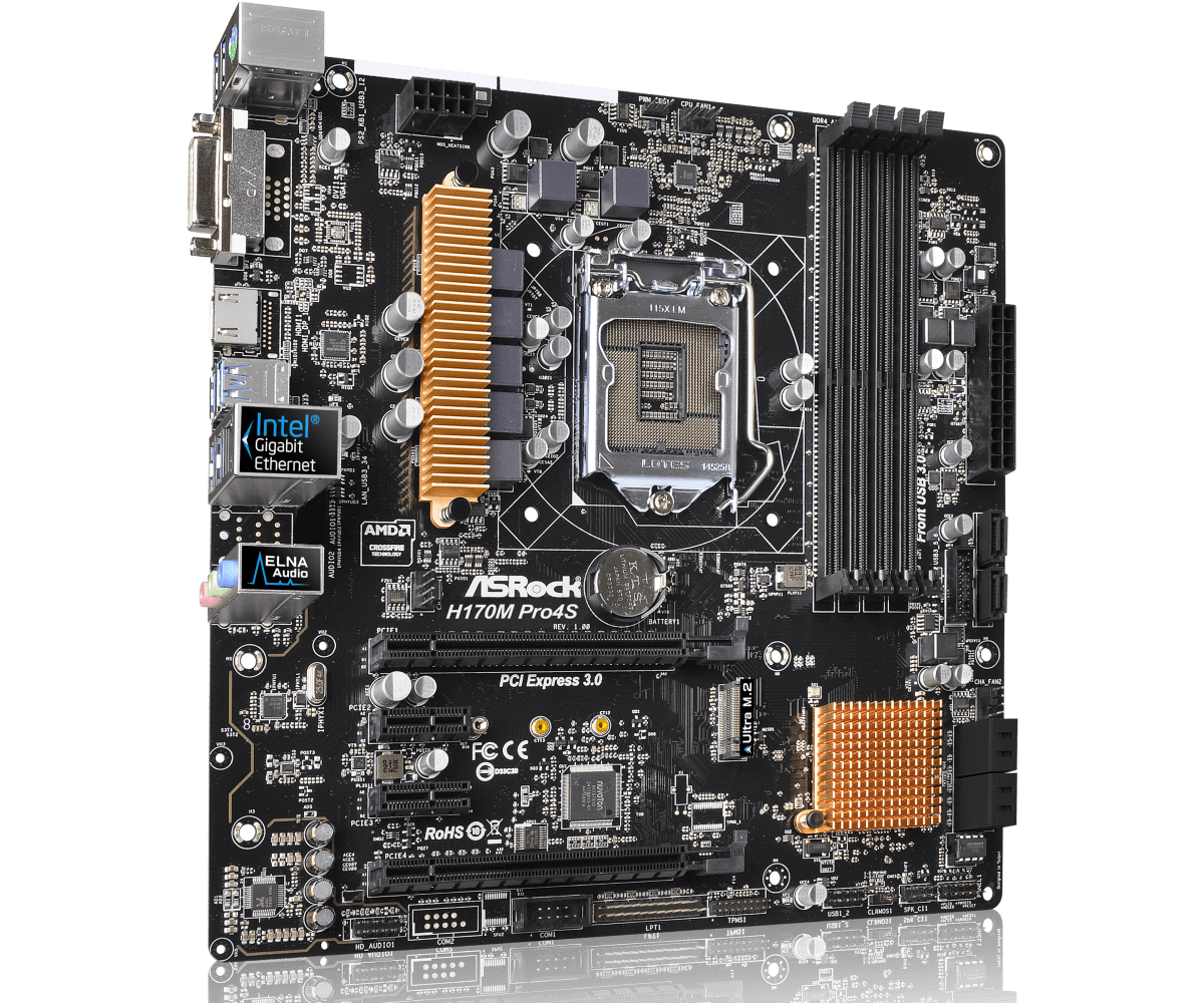 ASRock > H170M Pro4S