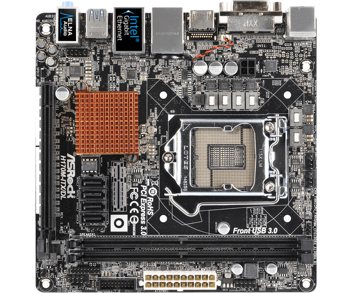 ASRock > H170M-ITX/DL