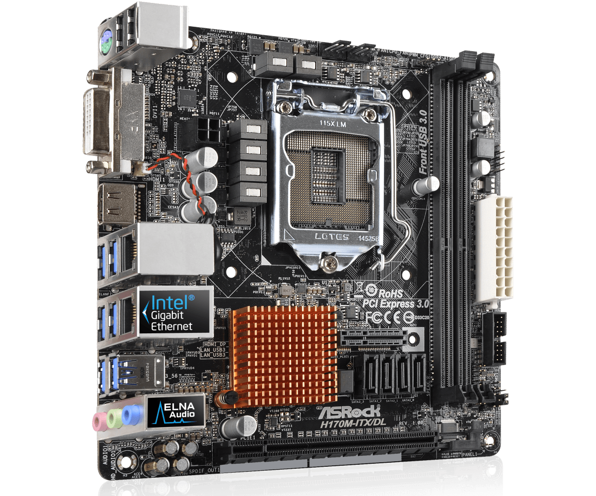ASRock > H170M-ITX/DL