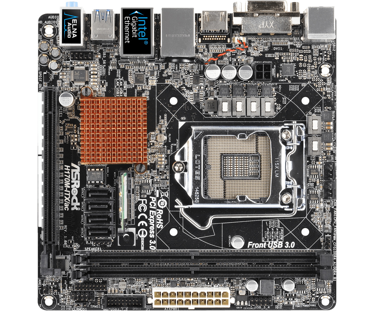 ASRock > H170M-ITX/ac