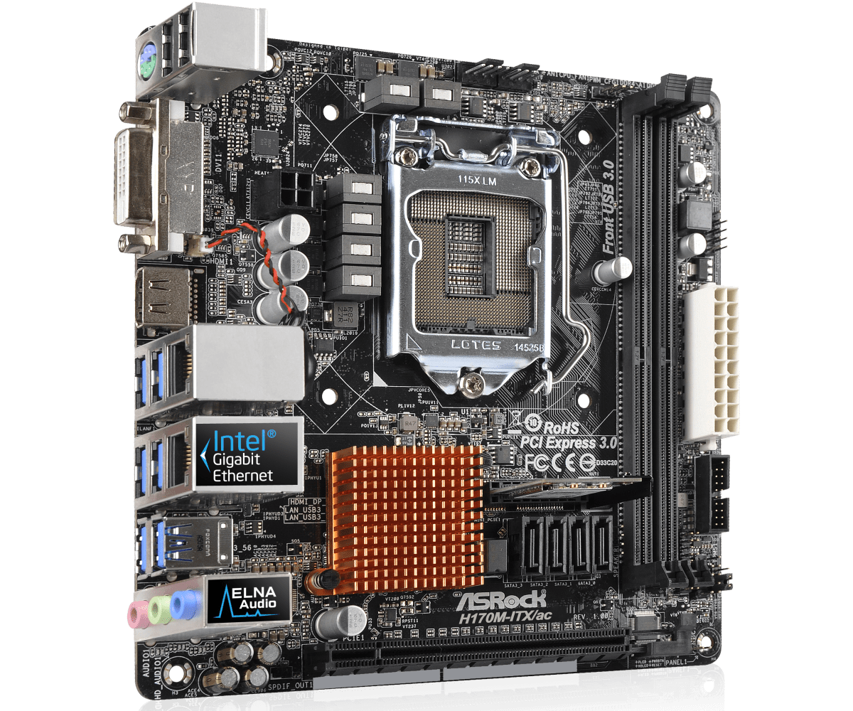 ASRock > H170M-ITX/ac