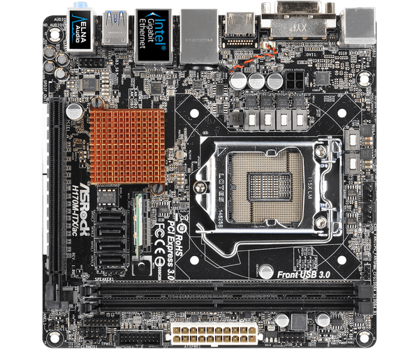 华擎科技 > H170M-ITX/ac