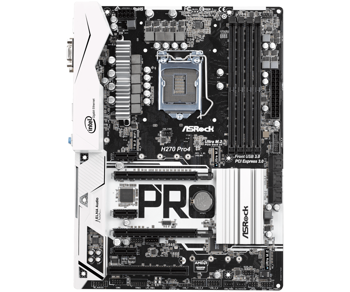 ASRock > H270 Pro4