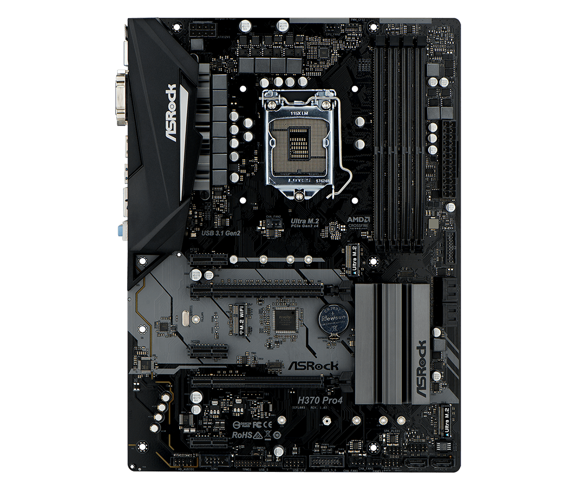 ASRock > H370 Pro4