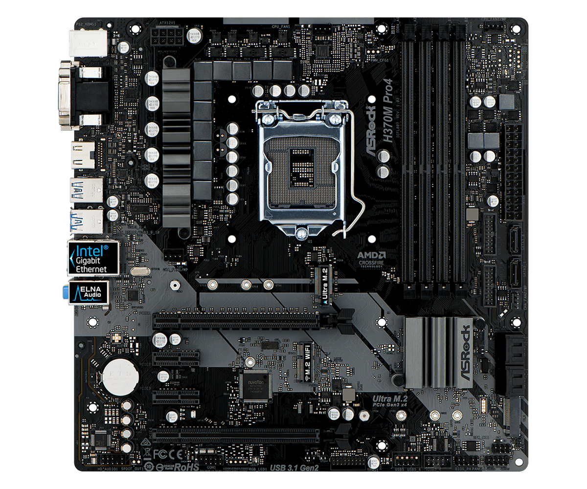 ASRock > H370M Pro4