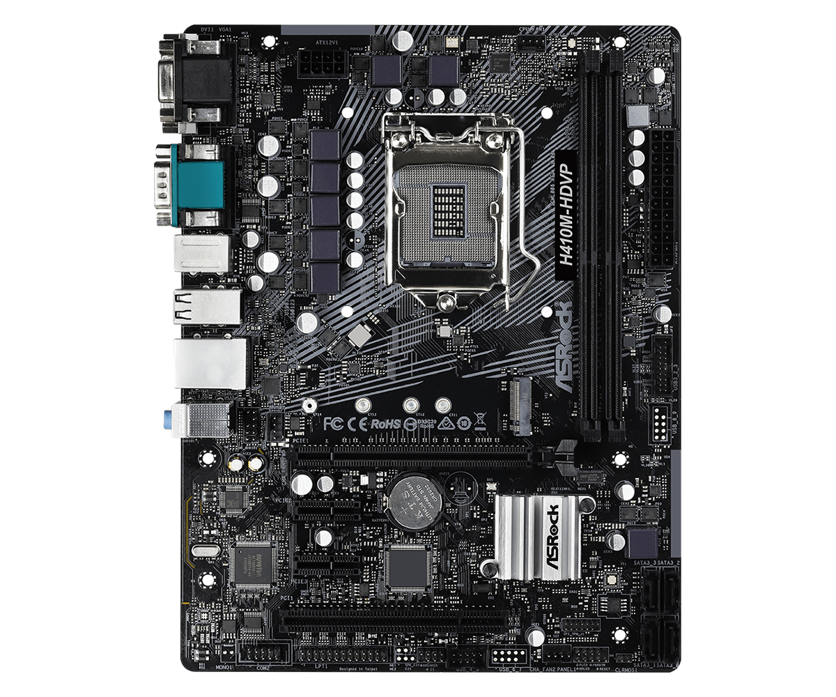 ASRock > H410M-HDVP