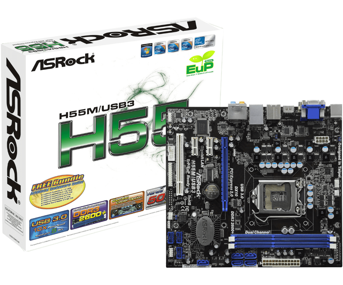 ASRock > H55M/USB3