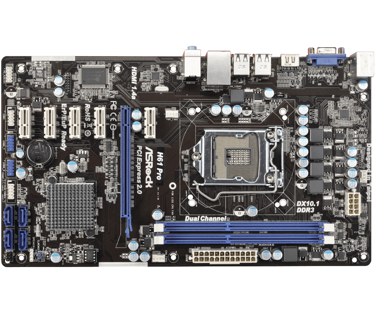 ASRock > H61 Pro
