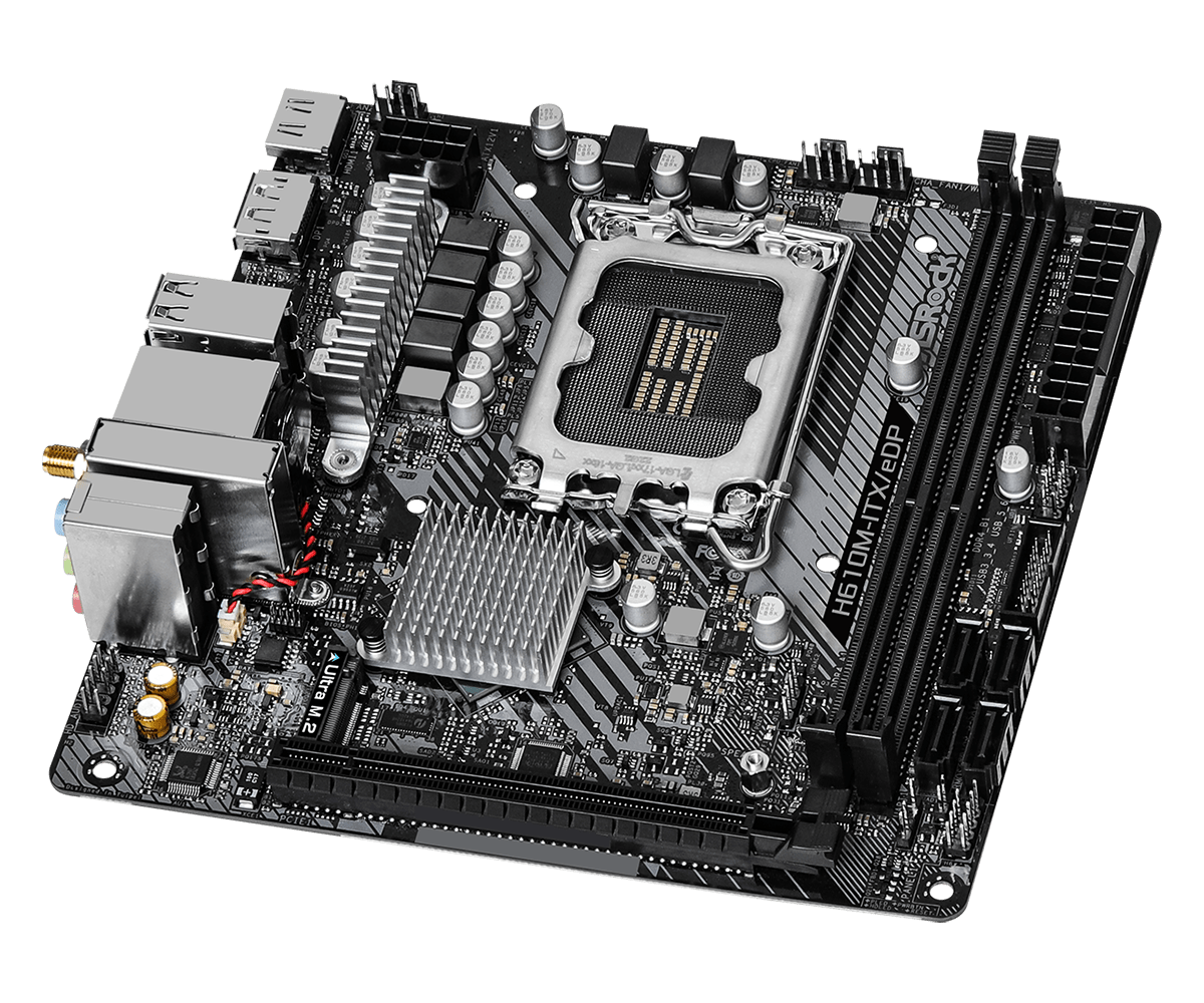 ASRock > H610M-ITX/eDP
