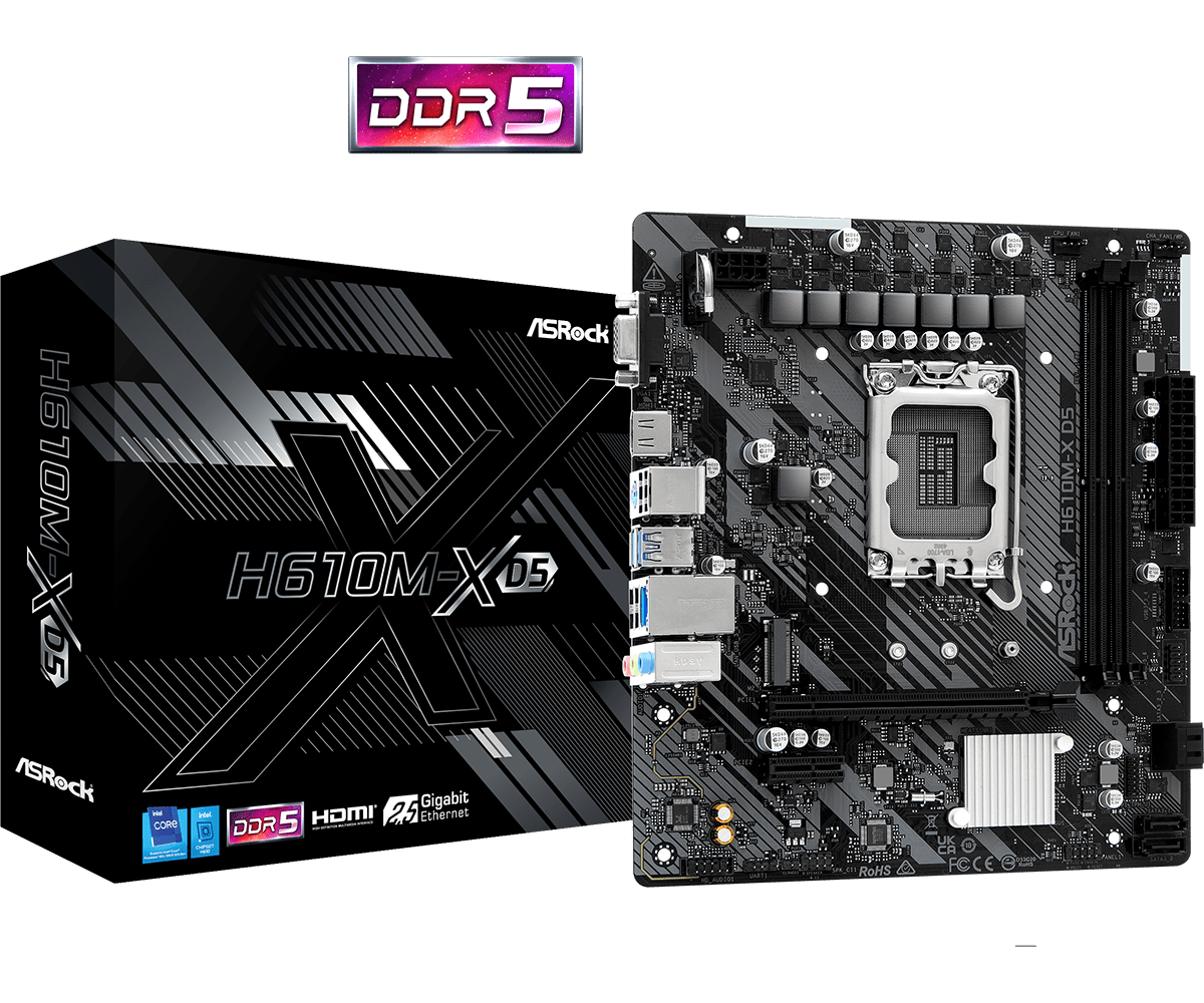 ASRock > H610M-X D5