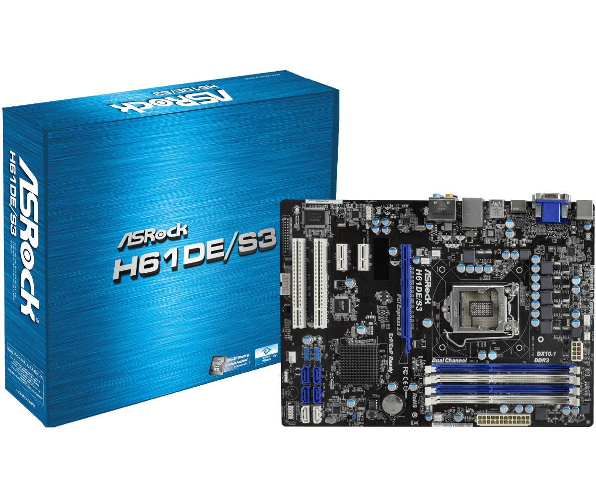ASRock > H61DE/S3