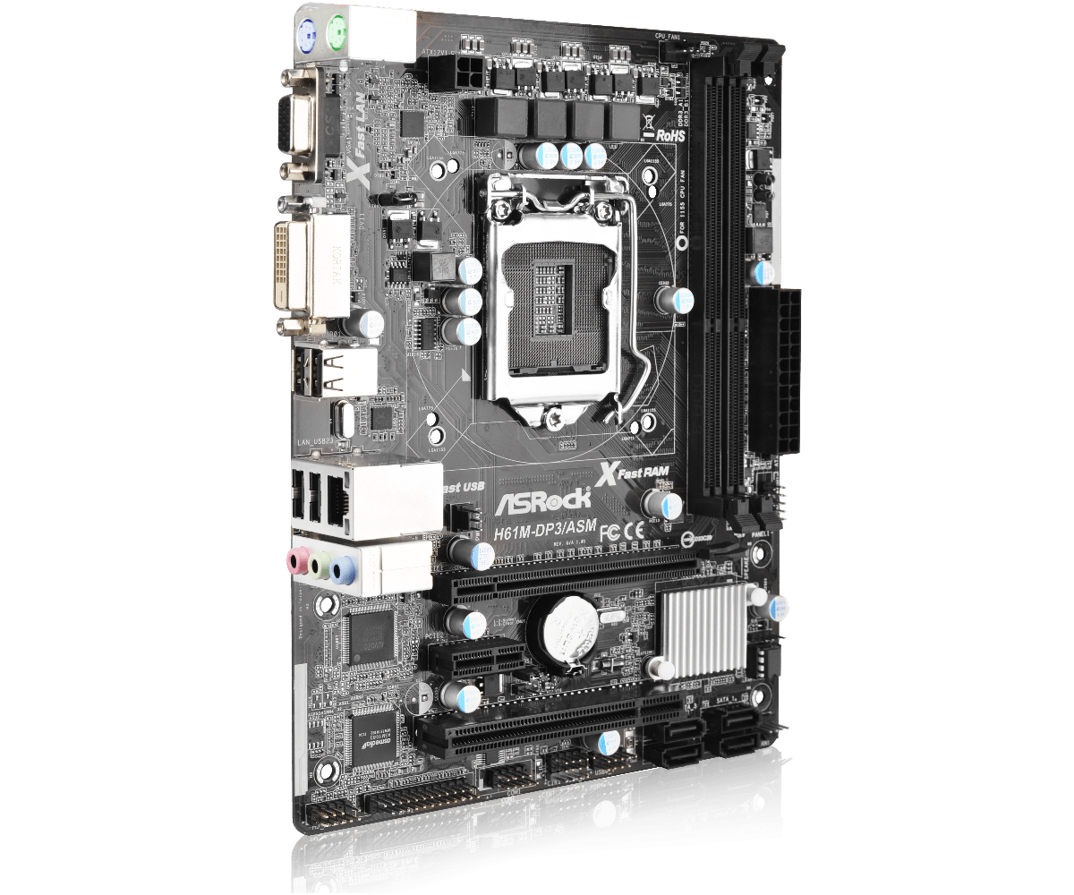 ASRock > H61M-DP3/ASM
