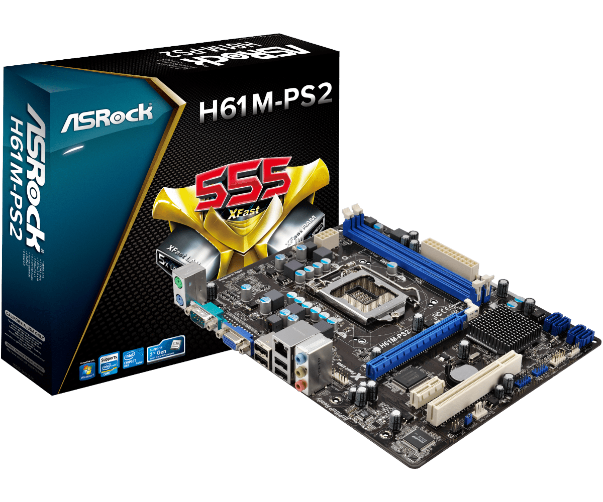 ASRock > H61M-PS2
