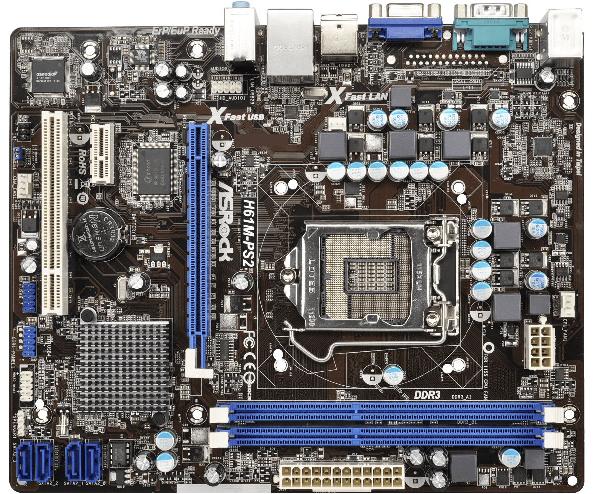 ASRock > H61M-PS2