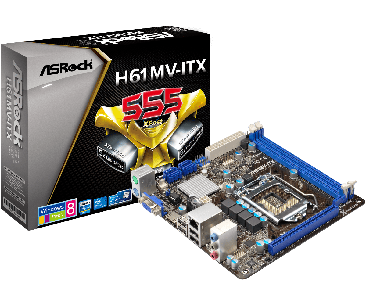 ASRock > H61MV-ITX