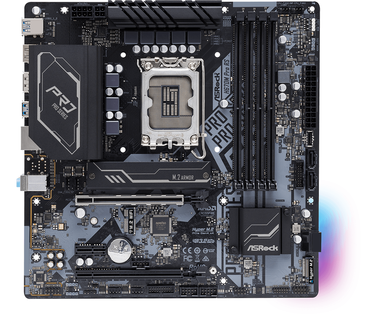 ASRock > H670M Pro RS