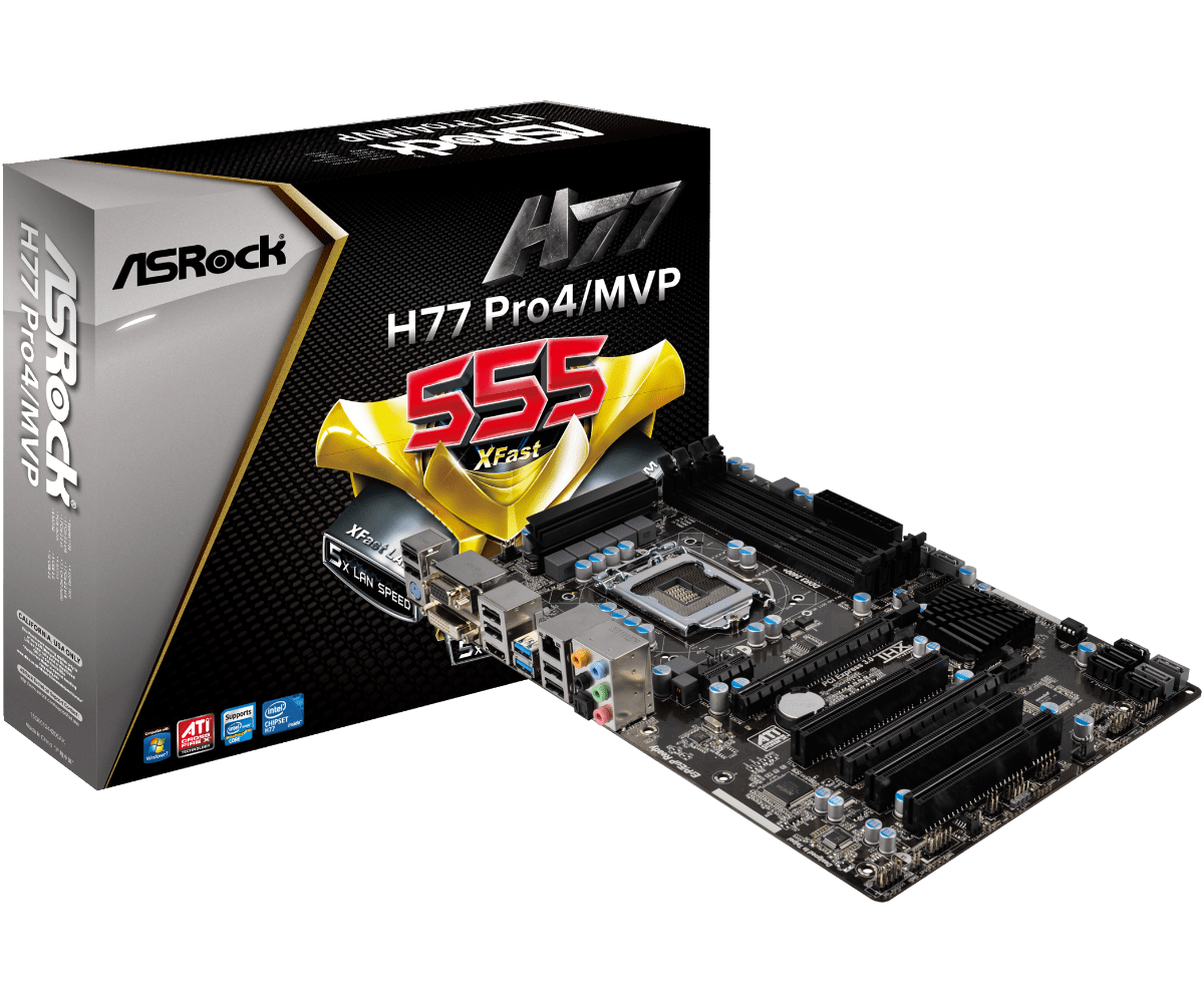 ASRock > H77 Pro4/MVP