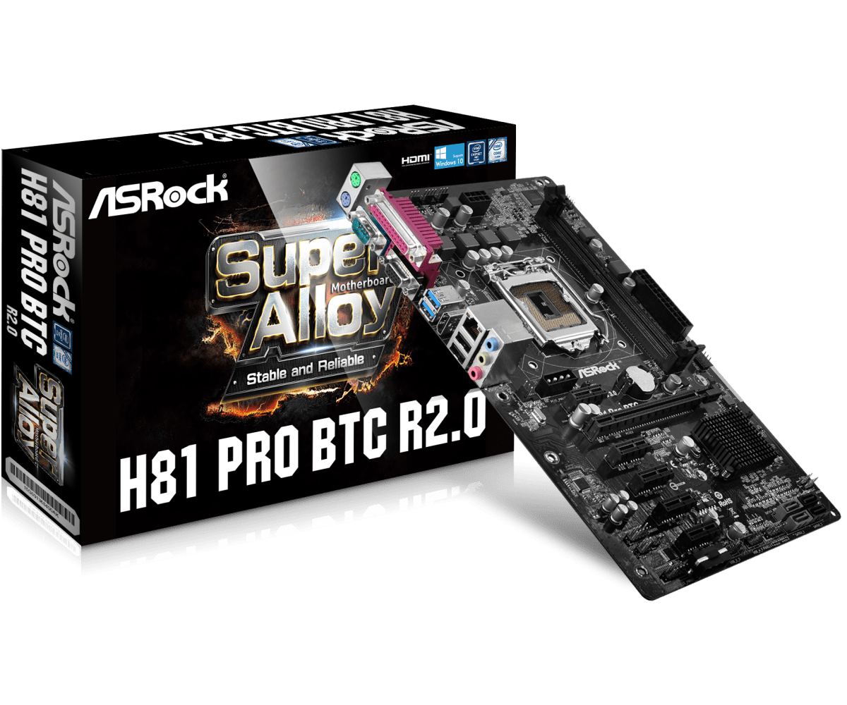ASRock > H81 Pro BTC R2.0