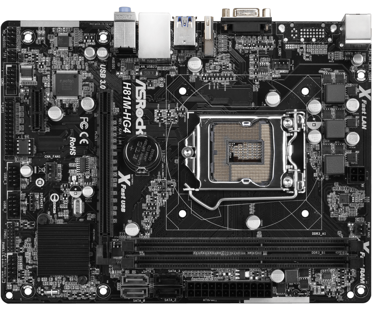 ASRock > H81M-HG4