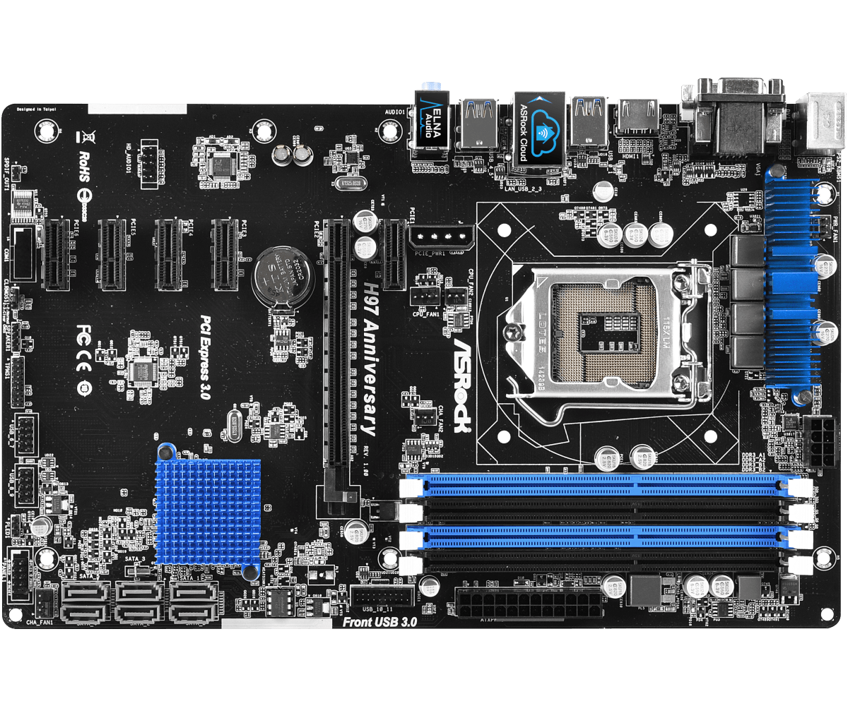ASRock > H97 Anniversary