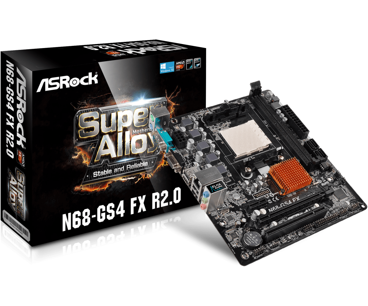 ASRock > N68-GS4 FX R2.0