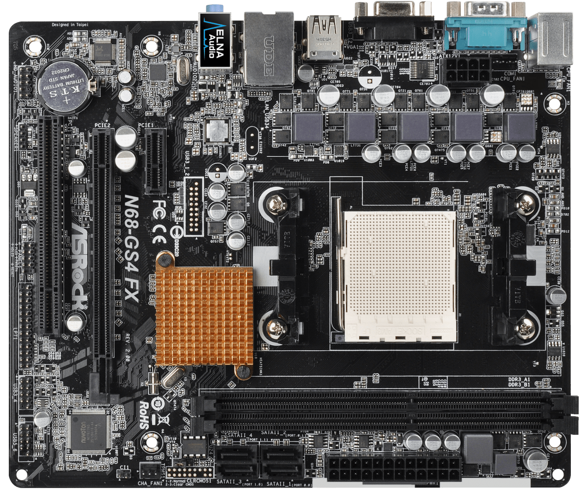 ASRock > N68-GS4 FX R2.0