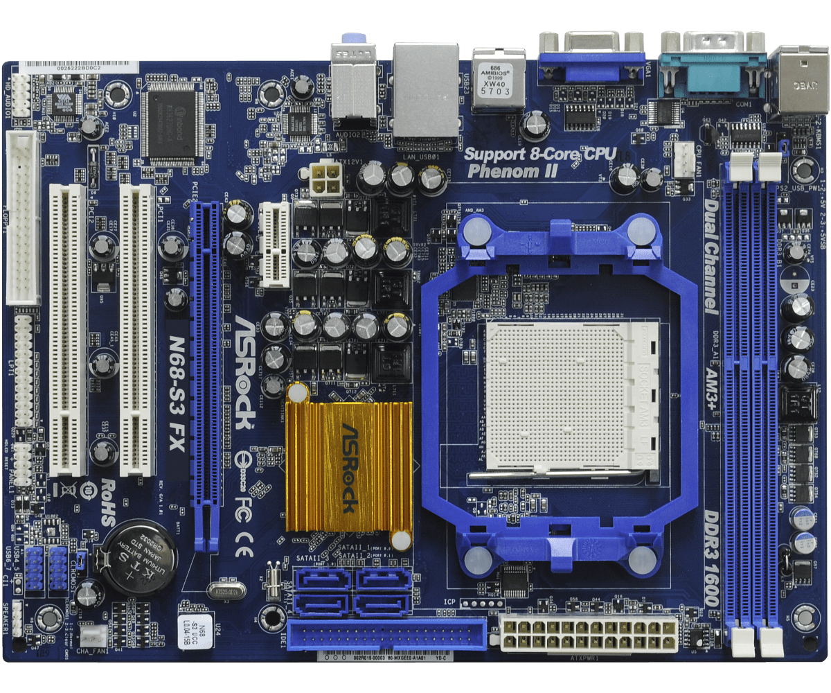 ASRock > N68-S3 FX