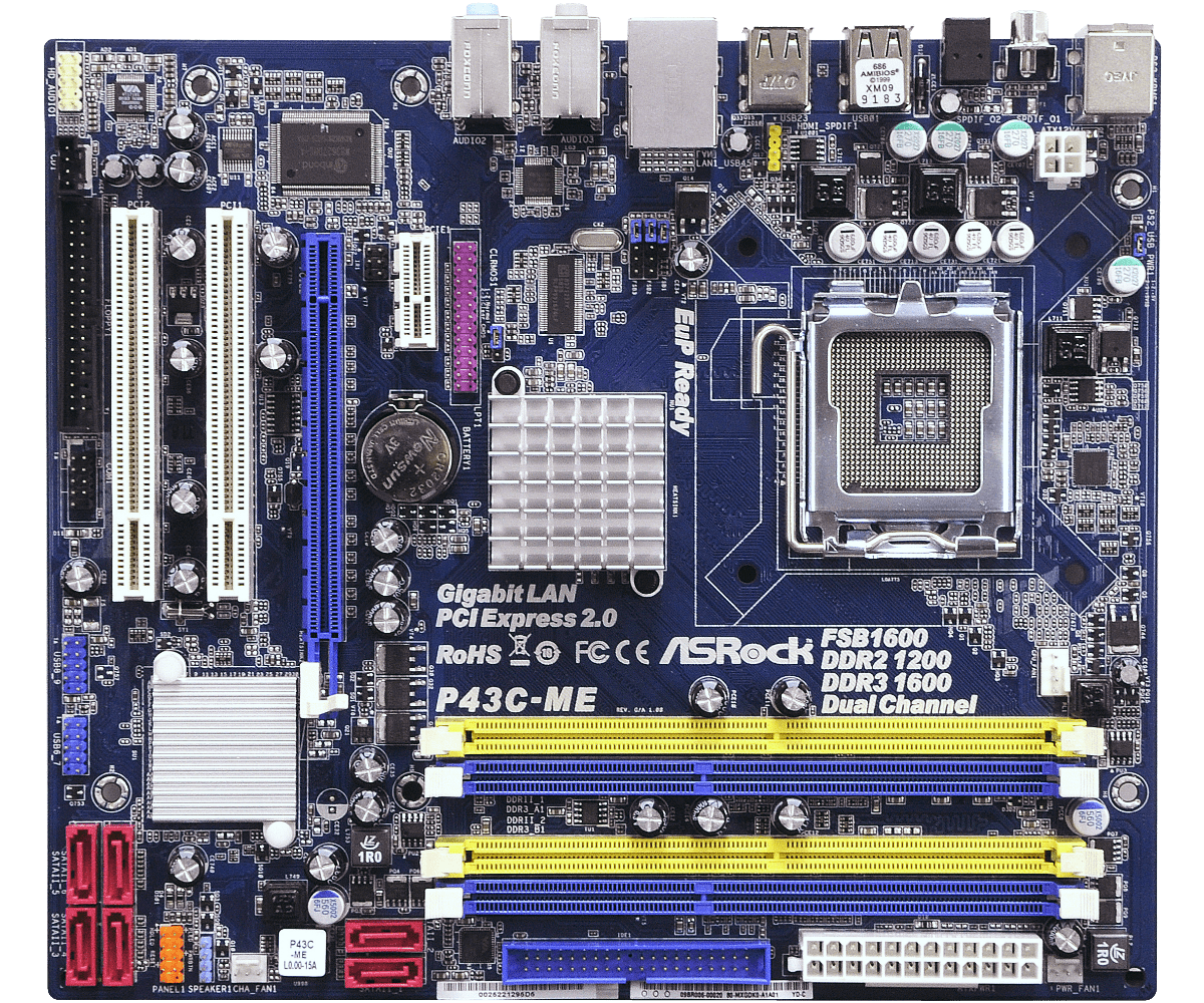 ASRock > P43C-ME