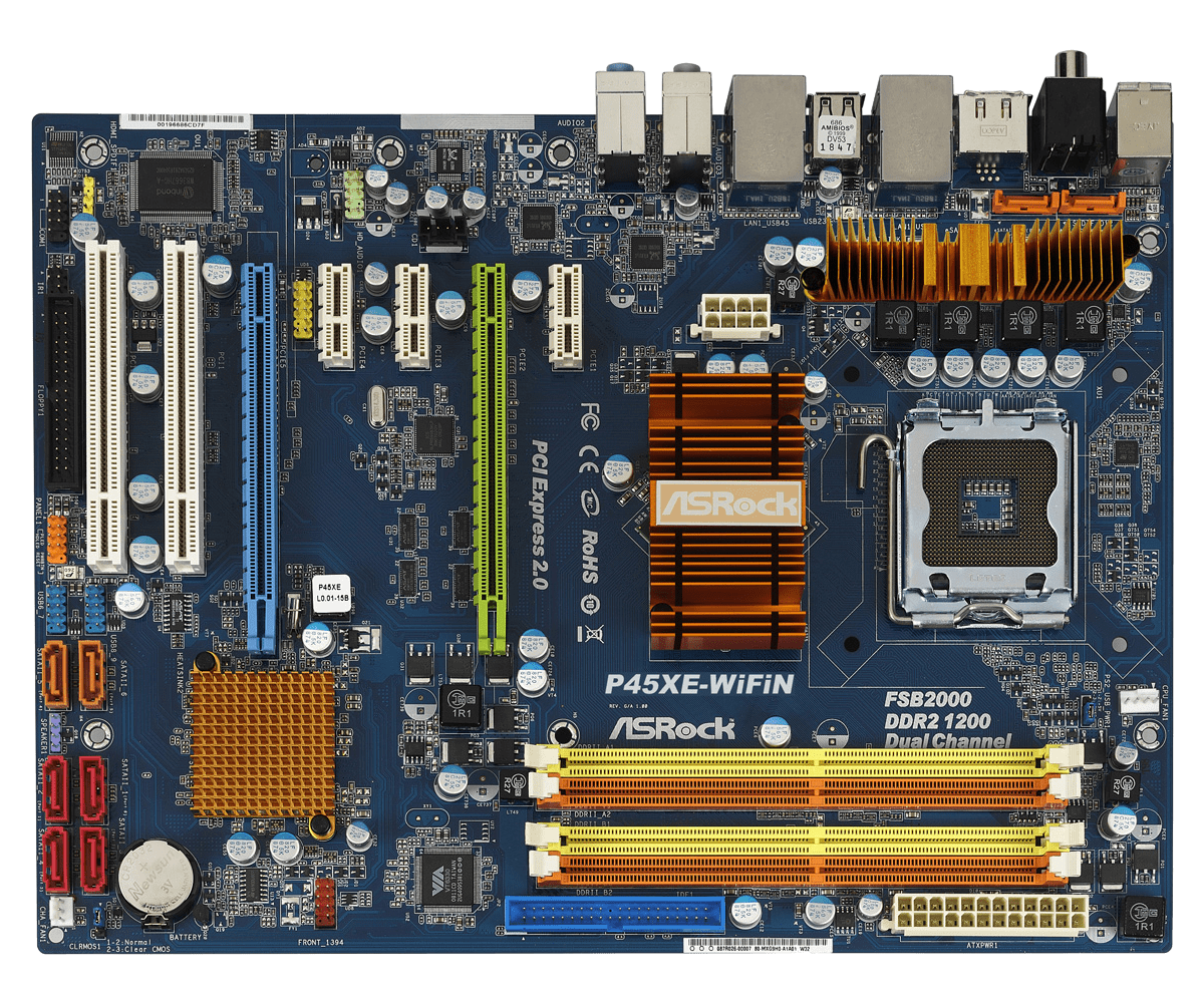 ASRock > P45XE-WiFiN