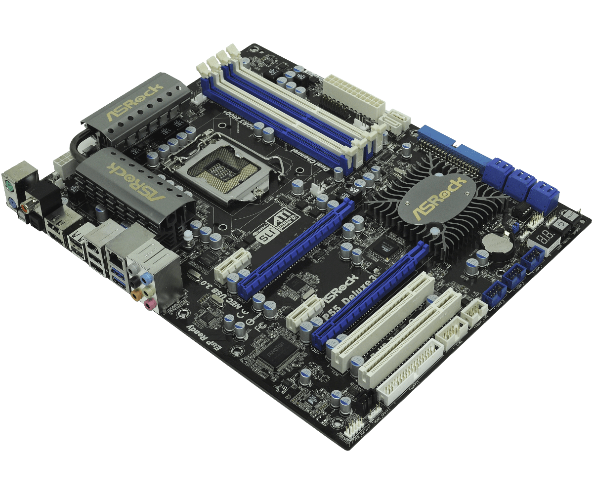 ASRock > P55 Deluxe3