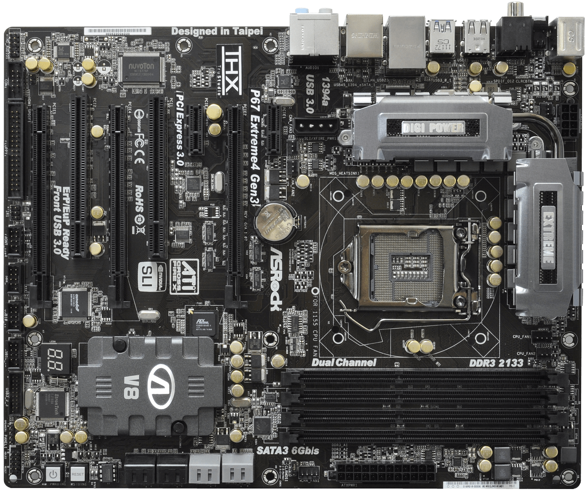 ASRock > P67 Extreme4 Gen3