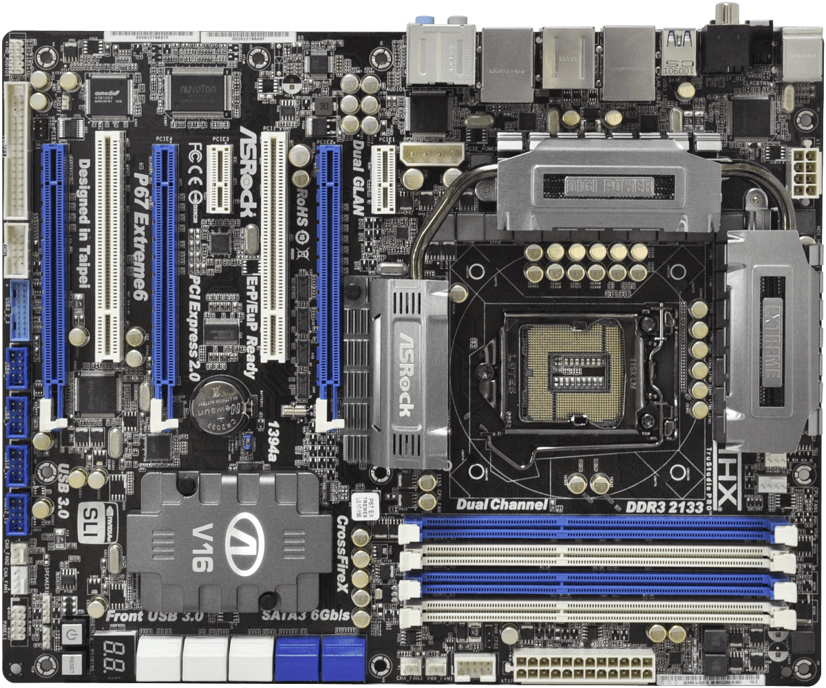 ASRock > P67 Extreme6