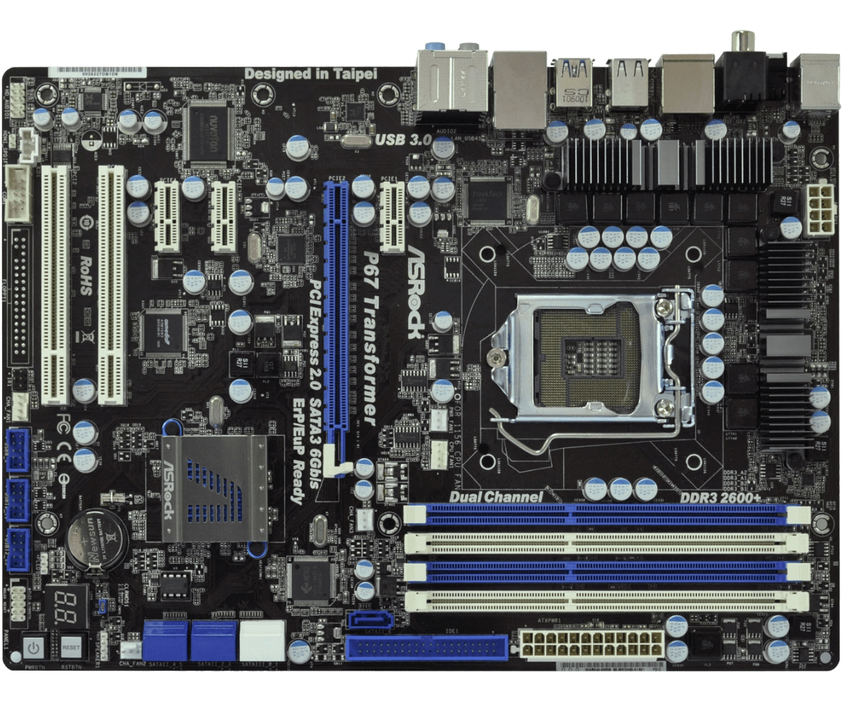 ASRock > P67 Transformer