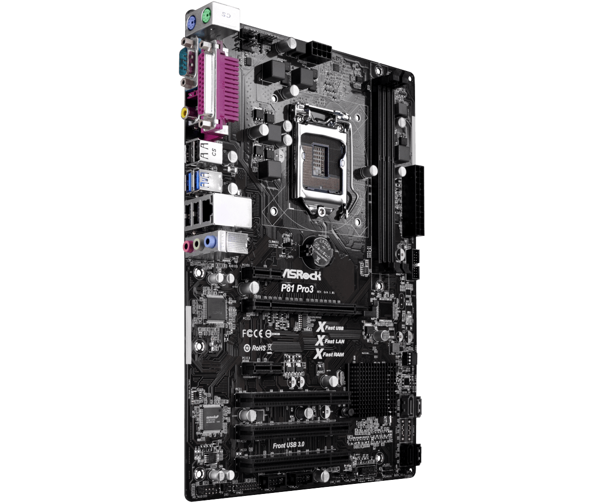 ASRock > P81 Pro3