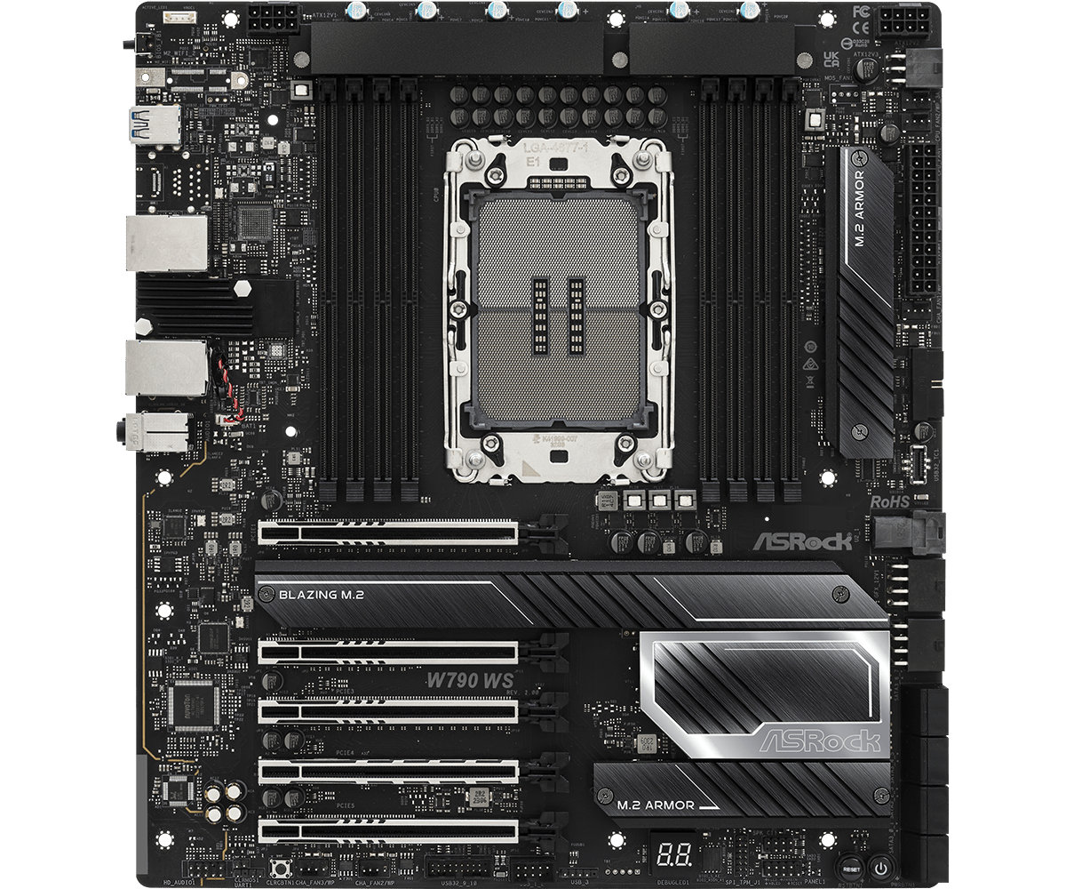 华擎科技 > W790 WS R2.0