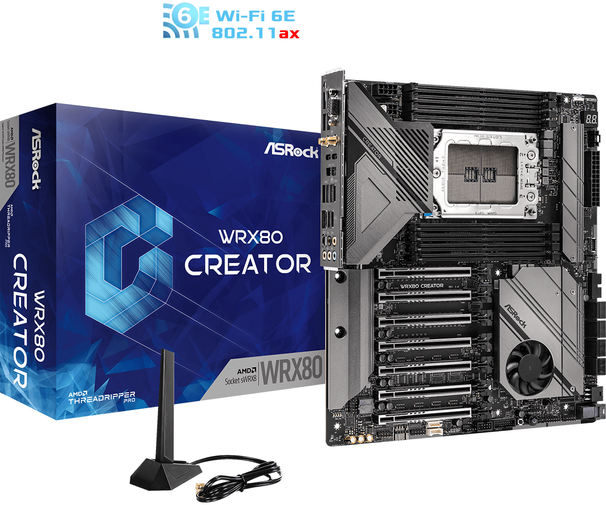 ASRock > WRX80 Creator R2.0