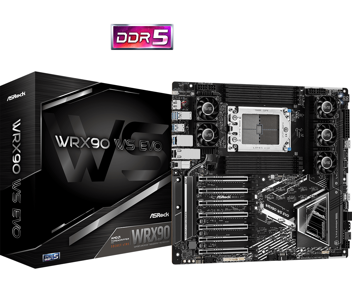 ASRock > WRX90 WS EVO