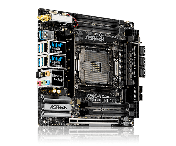 ASRock > X299E-ITX/ac