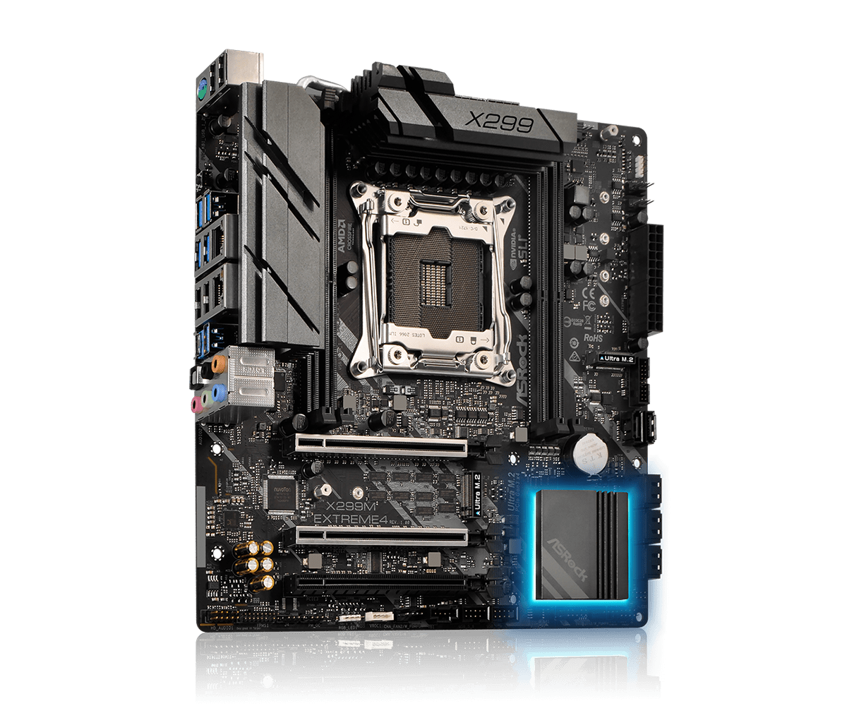 ASRock > X299M Extreme4