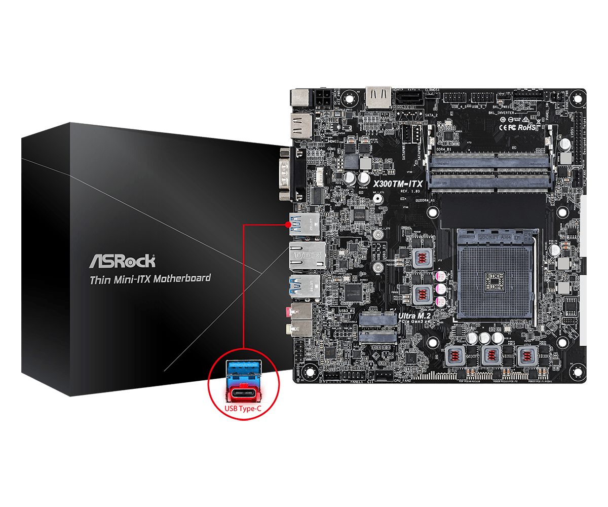 ASRock > X300TM-ITX