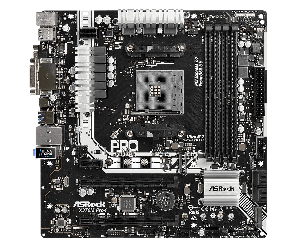ASRock > X370M Pro4