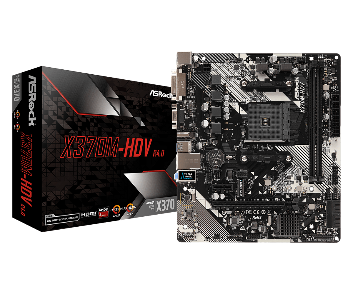 ASRock > X370M-HDV R4.0