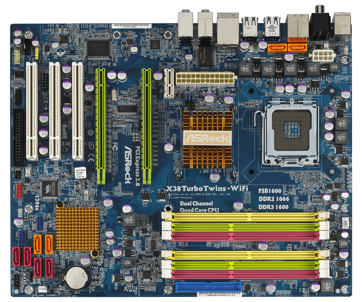 ASRock > X38TurboTwins-WiFi