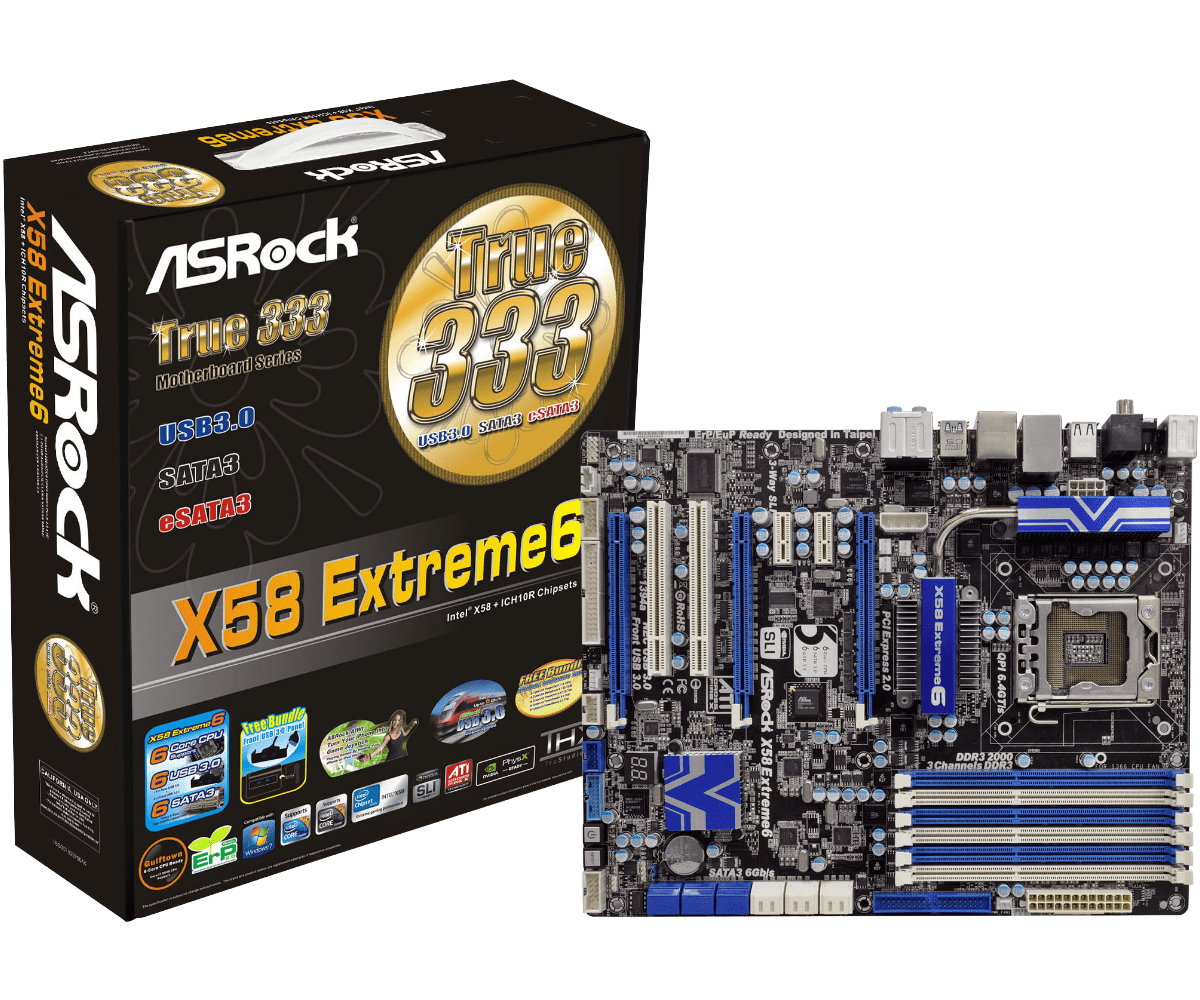 ASRock > X58 Extreme6