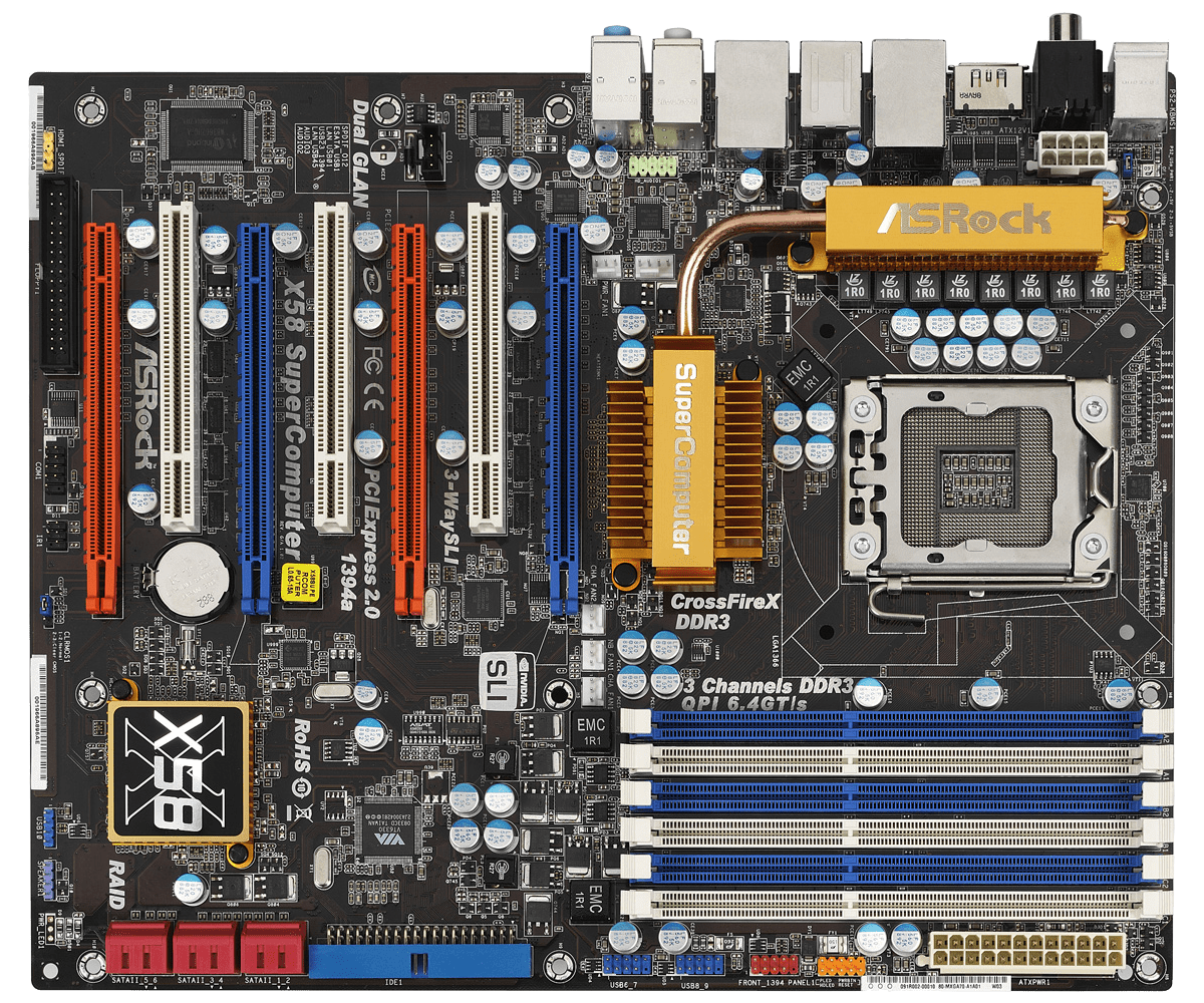 ASRock > X58 SuperComputer