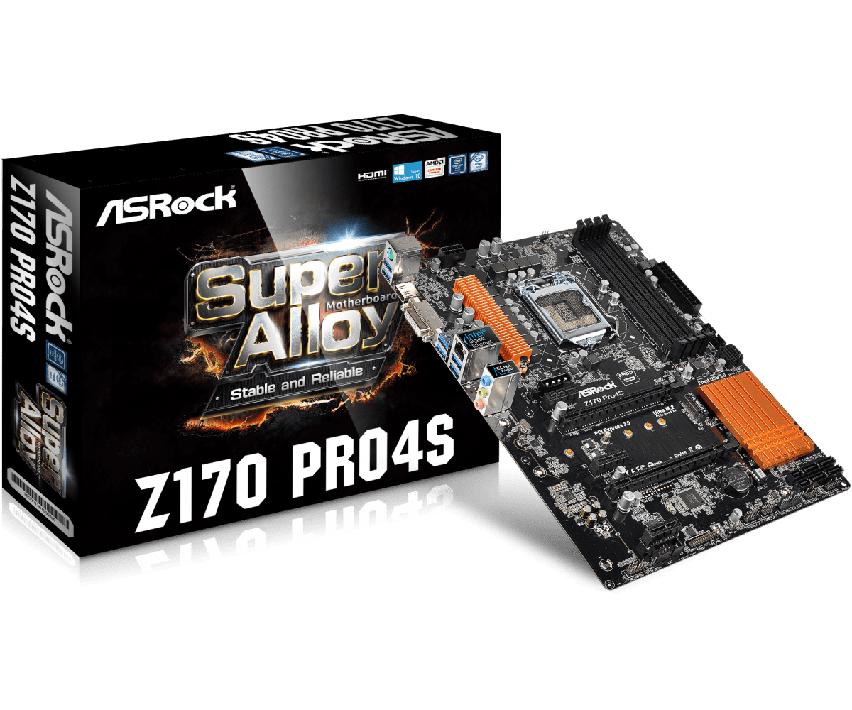 ASRock > Z170 Pro4S