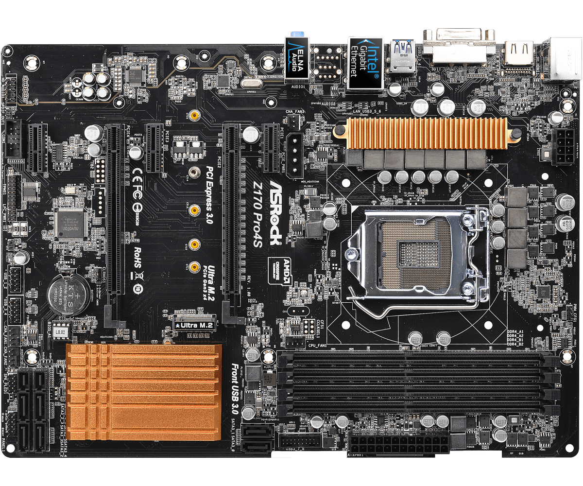 ASRock > Z170 Pro4S